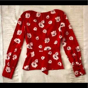 10 Crosby Derek Lam | Tops | Derek Lam Crosby Floral Silk Top | Poshmark